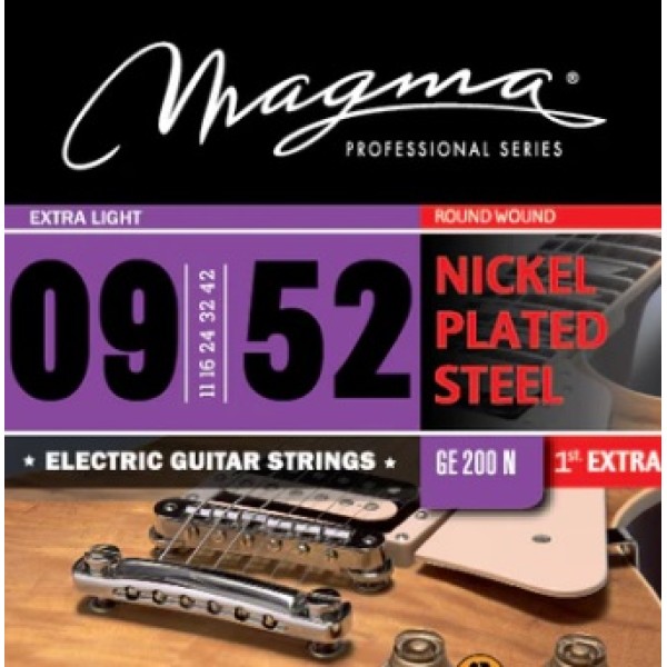 Set de Cuerdas Para Guitarra Eléctrica de 7 Light Magma ...